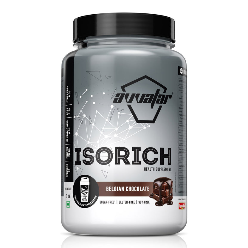 Avvatar Isorich Protein Belgian Chocolate – Supplemust
