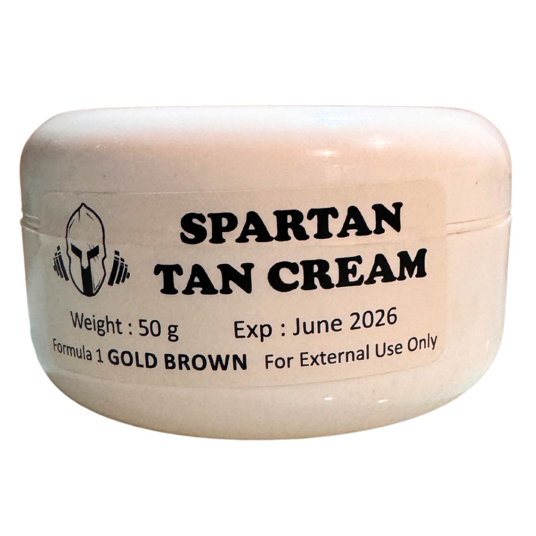 Spartan Tan Cream -50g – Supplemust